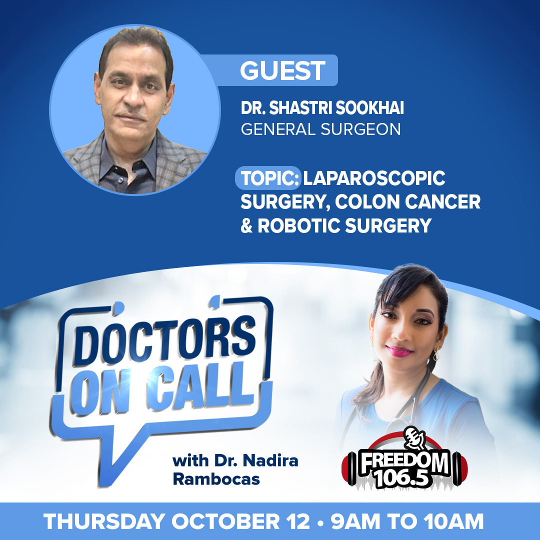 LAPAROSCOPIC SURGERY,COLON CANCER & ROBOTIC SURGERY - Freedom 106.5 FM